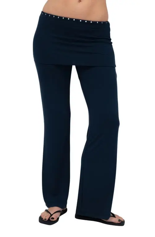 FIND ME NOW Brisa Studded Flare Leg Pants