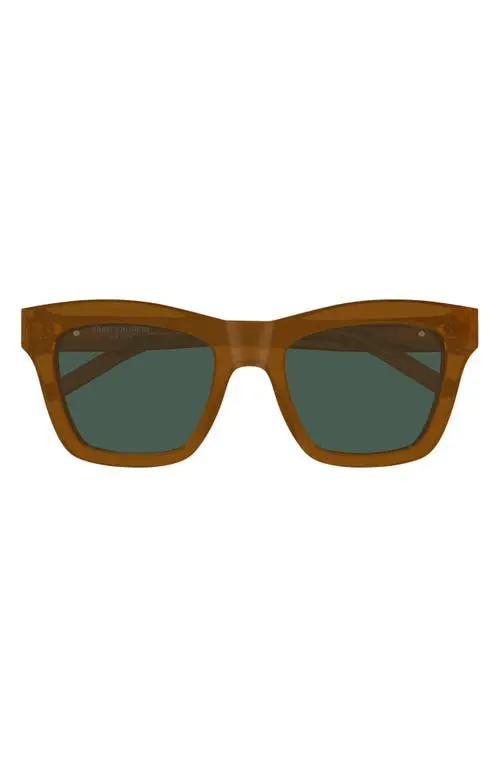 Saint Laurent Cat Eye Sunglasses - Brown