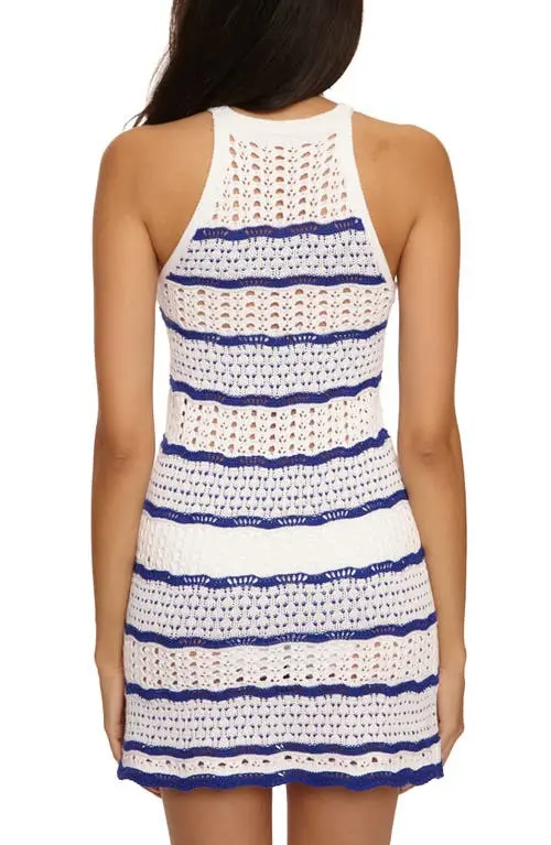 BECCA By Rebecca Virtue Shore Break Pointelle Knit Cover-up Dress
