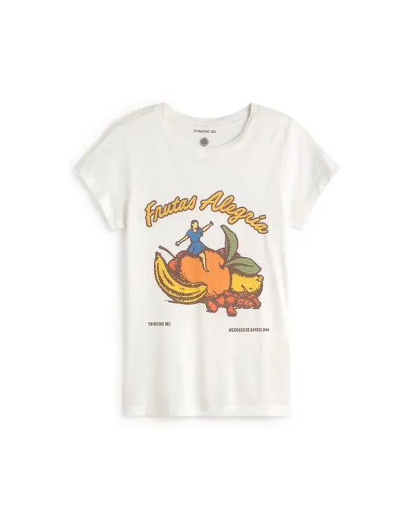 THINKING MU Frutas Mirna Slim T-shirt