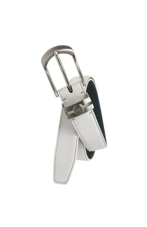 IZOD Golf 32mm Genuine Leather Belt With Metal Keeper