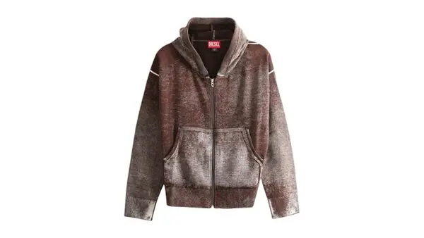 DIESEL® Mhermine Zip-up Hoodie