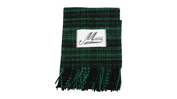 Marni Fringed End Neck Scarf