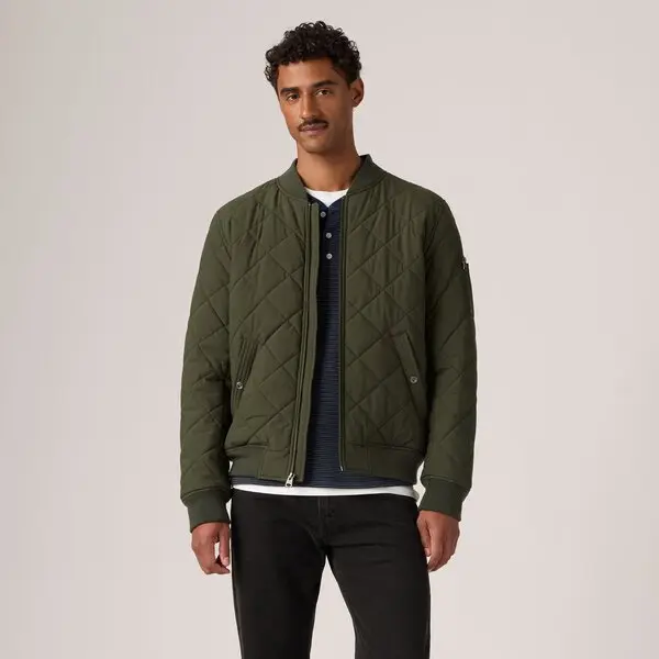 LEVI'S Quilted Bomber Jacket