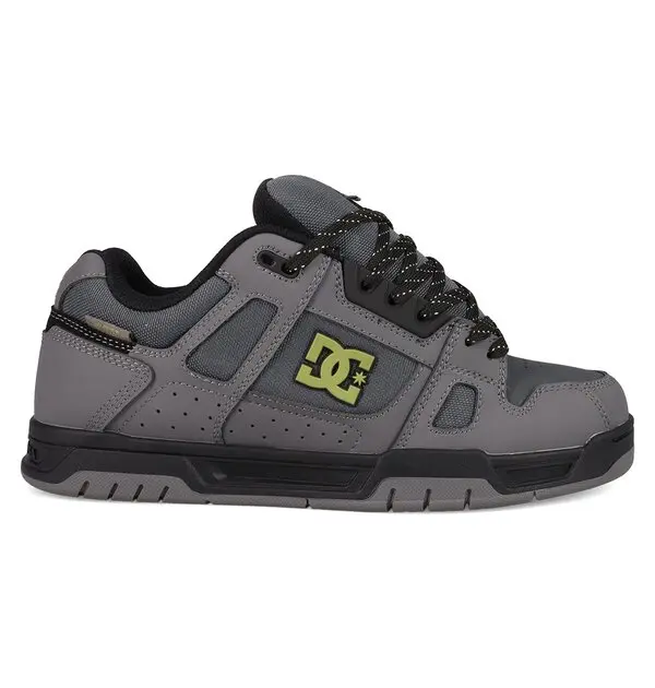 DC SHOES Stag Skate Shoes - Grey/black