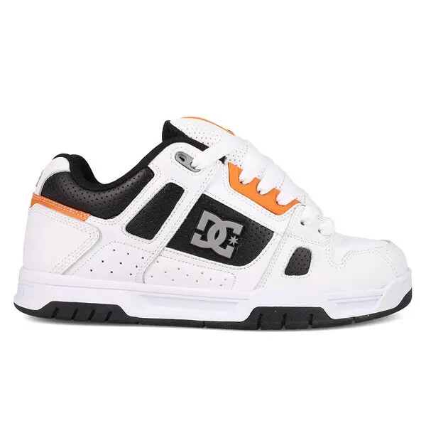 DC SHOES Stag Athletic Sneakers - White/black/orange