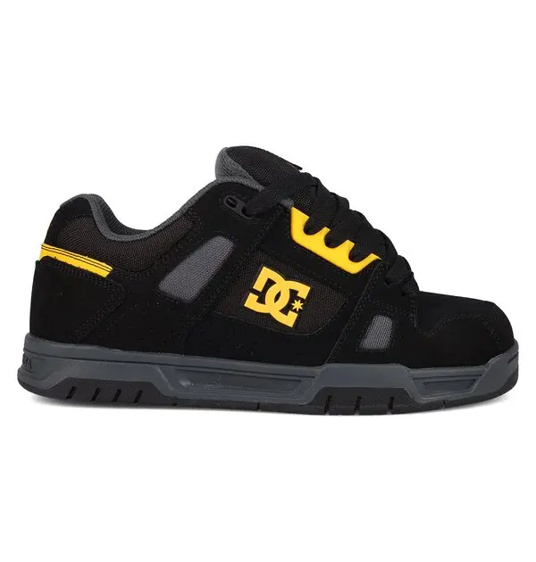 DC SHOES Stag Sneakers - Black/yellow