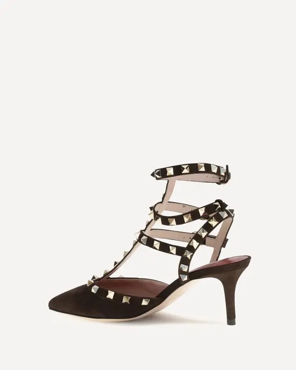Valentino Garavani Rockstud Suede Pumps