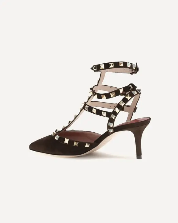 Valentino Garavani Rockstud Suede Pumps