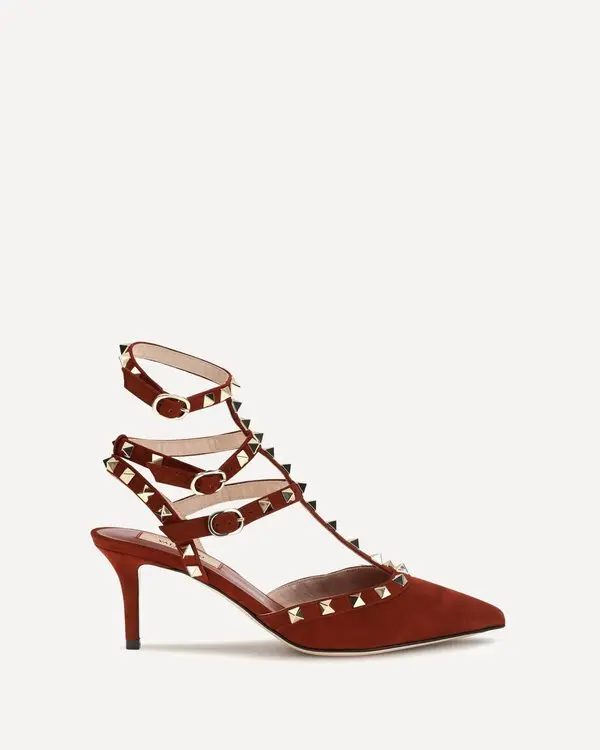 Valentino Garavani Rockstud Suede Pumps