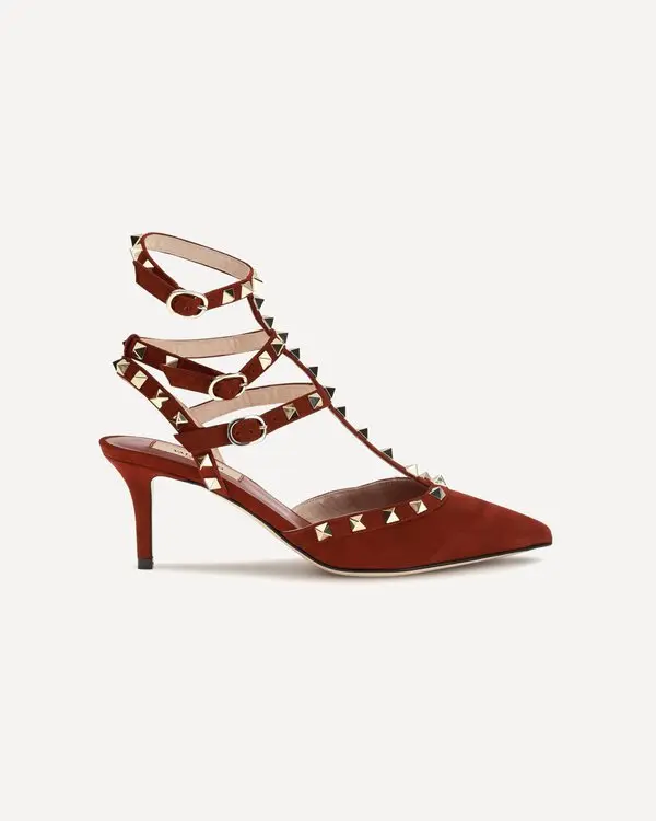 Valentino Garavani Rockstud Suede Pumps