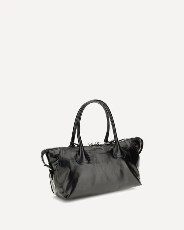 Miu Miu Glossy Leather Handbag