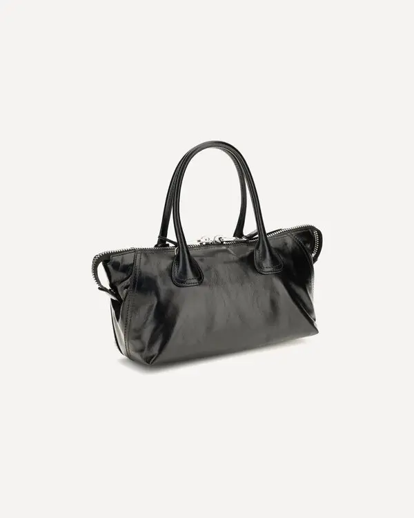 Miu Miu Glossy Leather Handbag