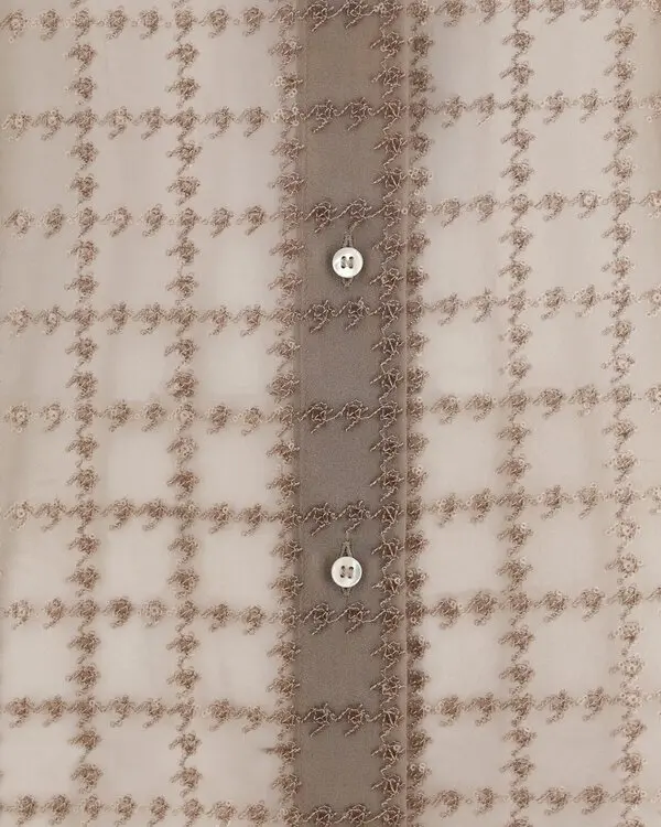 Brunello Cucinelli Heer Checked Hirt