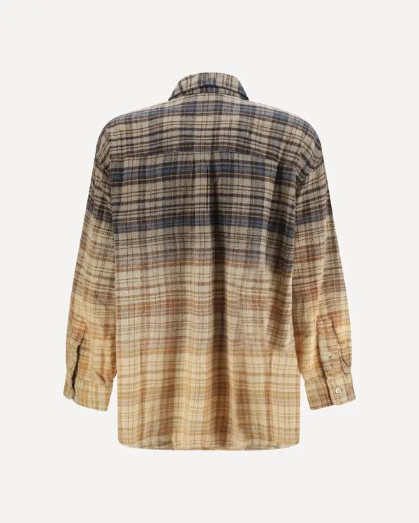R13 Boyfriend Plaid Shirt
