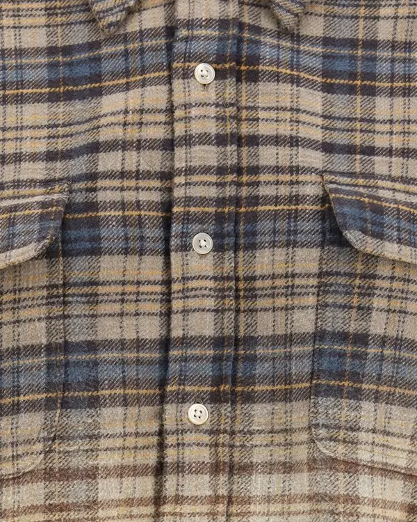 R13 Boyfriend Plaid Shirt