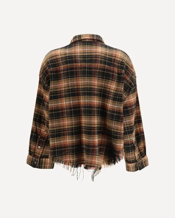 R13 Plaid Shirt Feale