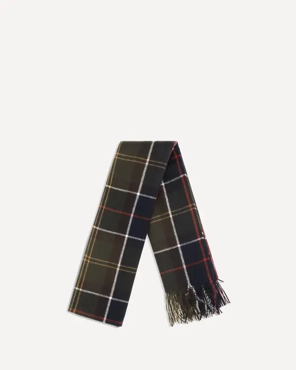 Barbour Stanway Tartan Wrap Scarf