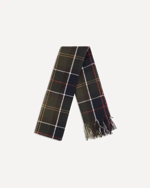 Barbour Stanway Tartan Wrap Scarf