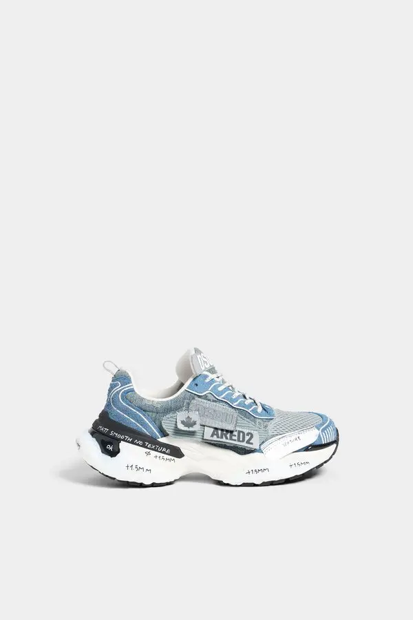 Dsquared2 Denim Monogram Sneakers