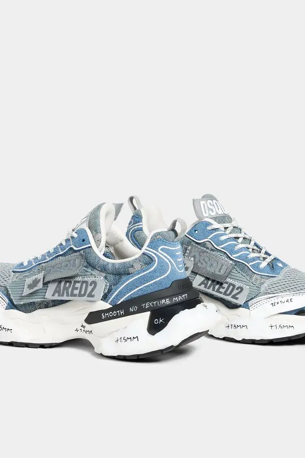 Dsquared2 Denim Monogram Sneakers