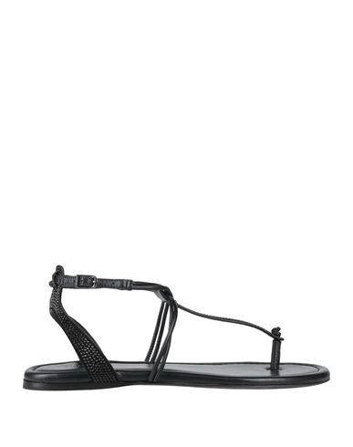 Zadig&Voltaire Thong Sandals In Goat Skin