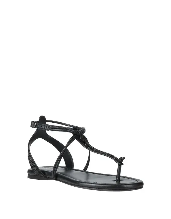 Zadig&Voltaire Thong Sandals In Goat Skin