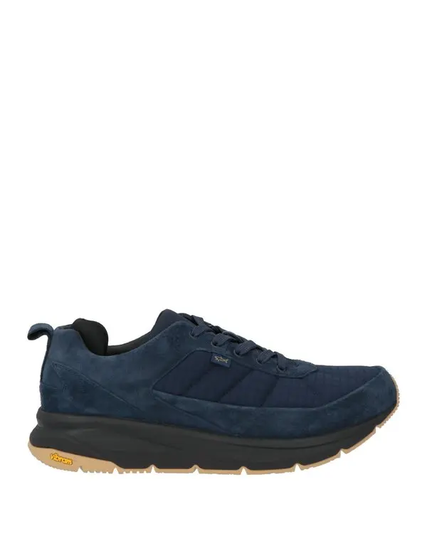 Paul & Shark Low-top Sneakers In Goat Skin And Polyester