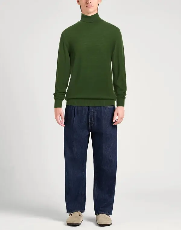 MANUEL RITZ Turtleneck Size Virgin Wool
