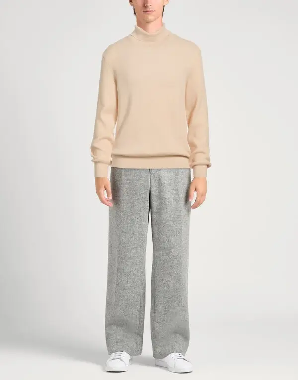 MANUEL RITZ Turtleneck Apricot Size Wool, Cashmere