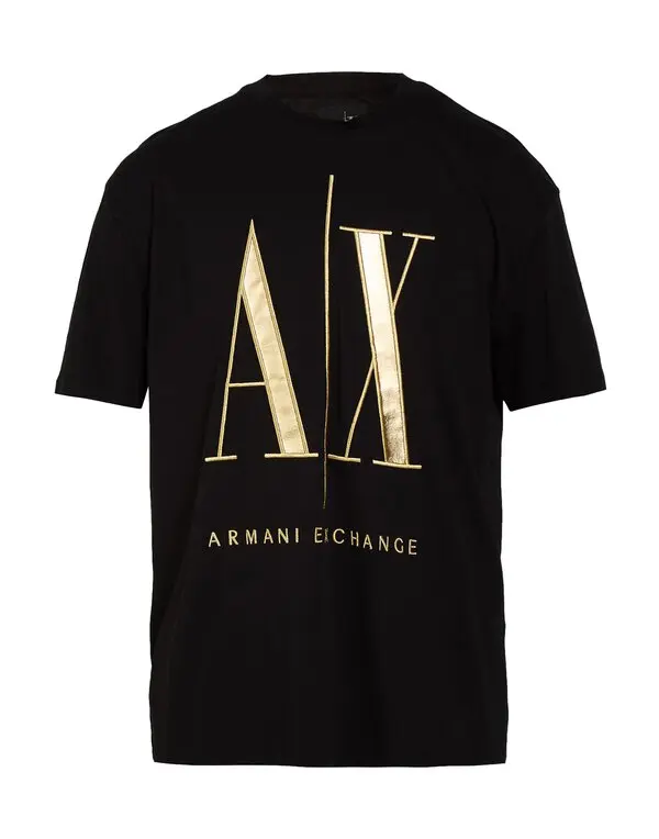Armani Exchange T-shirt Size Cotton - Black
