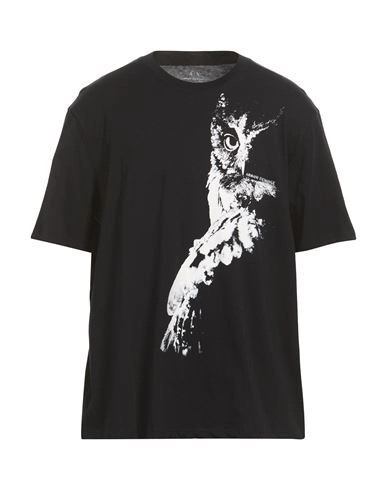 Armani Exchange T-shirt Size Organic Cotton - Black
