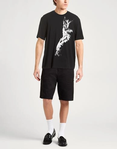 Armani Exchange T-shirt Size Organic Cotton - Black