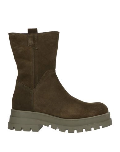 INUOVO Suede Ankle Boots - Green