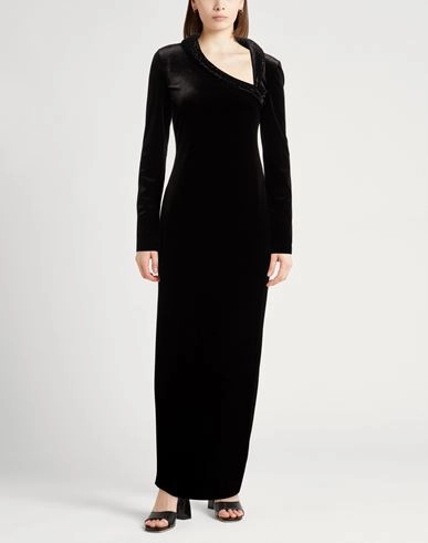 Emporio Armani Maxi Dress Size Polyester, Elastane