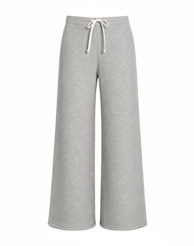 Liviana Conti Cotton French Terry Wide-leg Pants