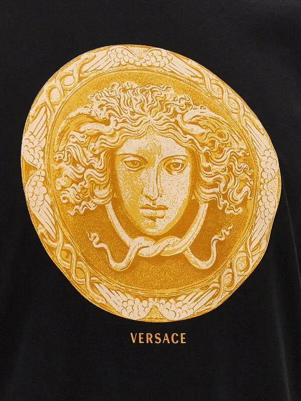 Versace Medusa Coin' Print T-shirt