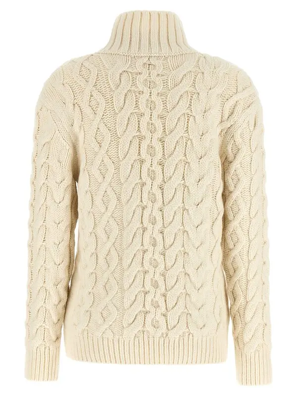 Stella McCartney Wool Bobble Turtleneck Sweater