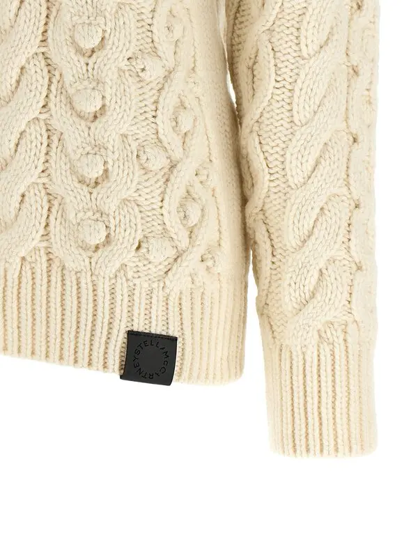 Stella McCartney Wool Bobble Turtleneck Sweater