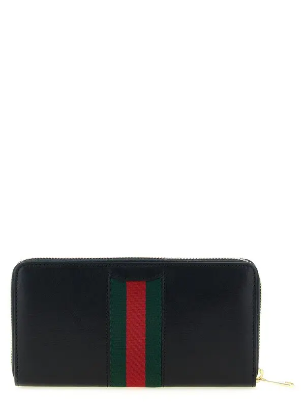 Gucci Horsebit Web' Wallet