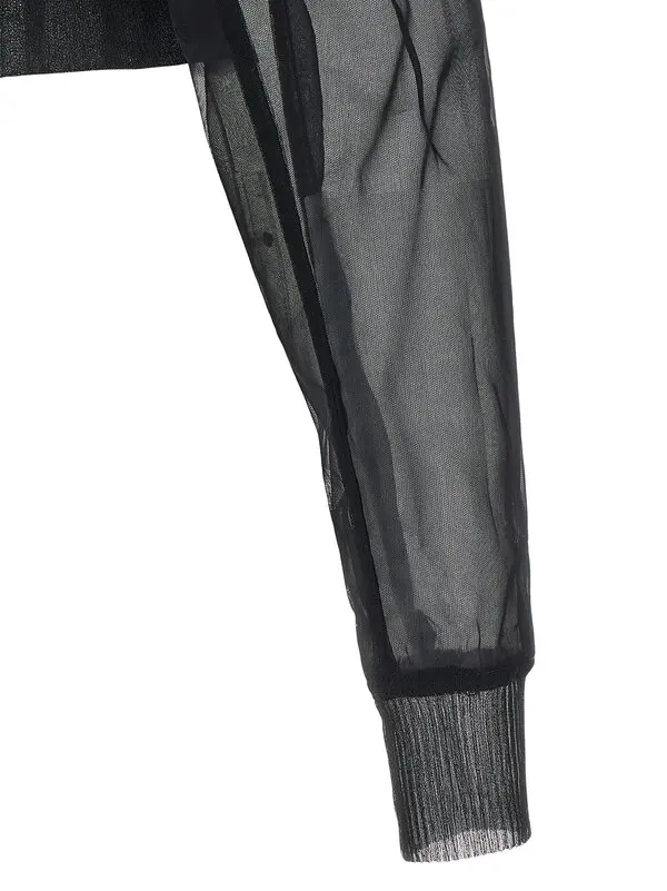 Rick Owens Dracucollar Cropped' Bomber Jacket