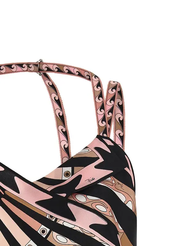 Emilio Pucci Soleil' Scarf Top