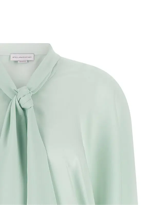 Stella McCartney Lavallière Collar Shirt