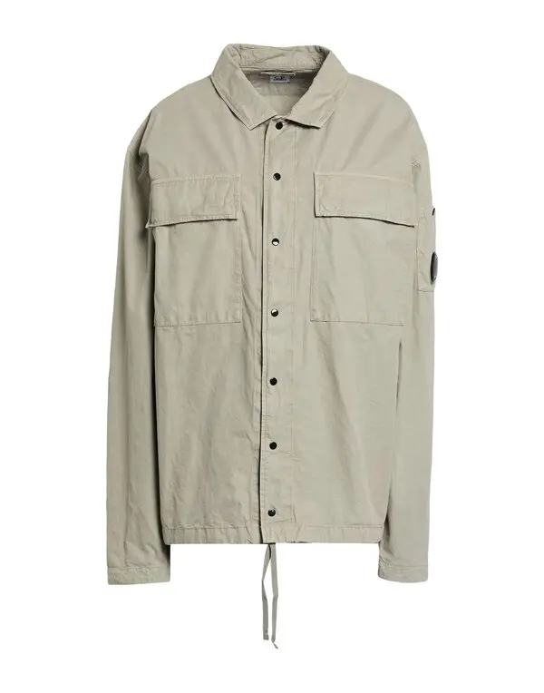 C.P. COMPANY Overshirt With Long Sleeves And Flap Pockets
