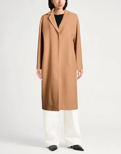 Herno Coat Camel Size Wool, Polyamide