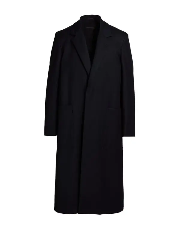 Emporio Armani Single-breasted Twill Coat