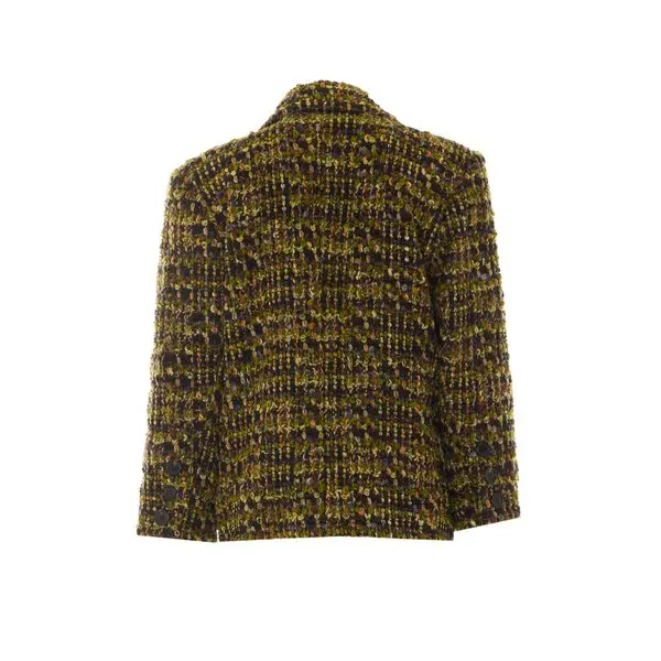 Saint Laurent Tweed Single Breasted Jacket