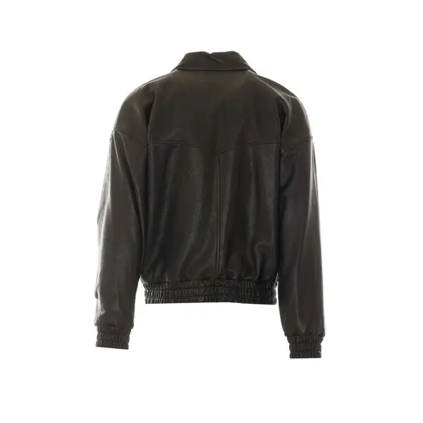 Saint Laurent Balloon Leather Blouson