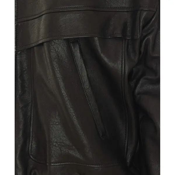 Saint Laurent Balloon Leather Blouson