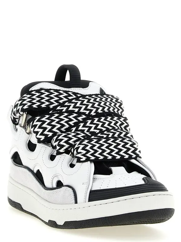 LANVIN Curb Chunky Lace-up Sneakers - Multicolor